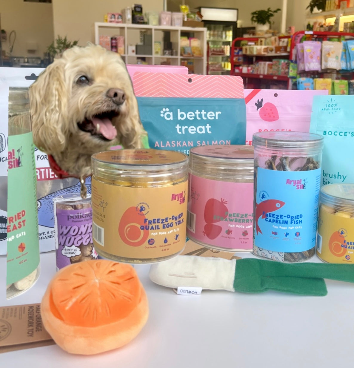 Pet Snacks at Goodies Goodies Snack Shop