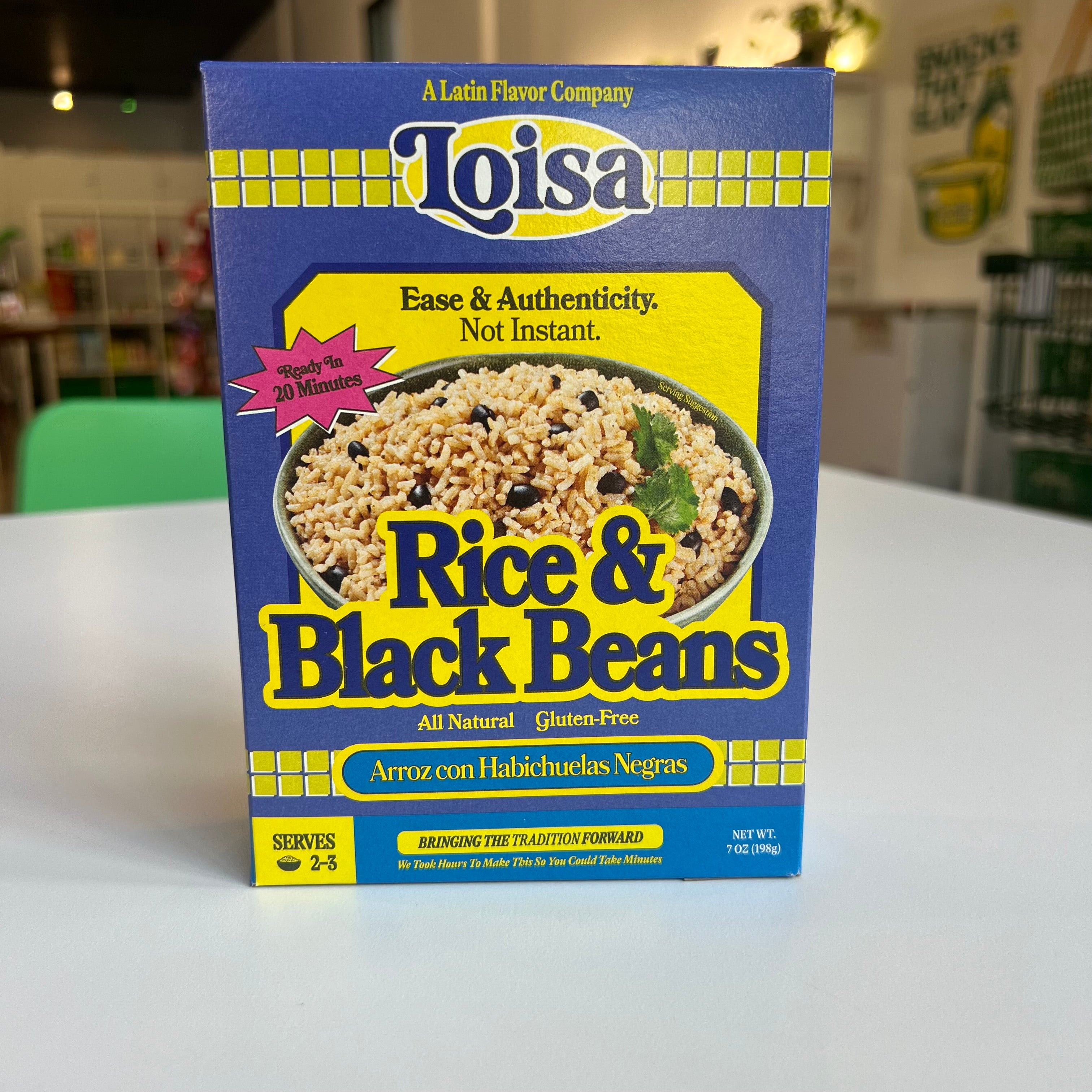 Loisa | Rice & Black Beans – Goodies | Snack Shop