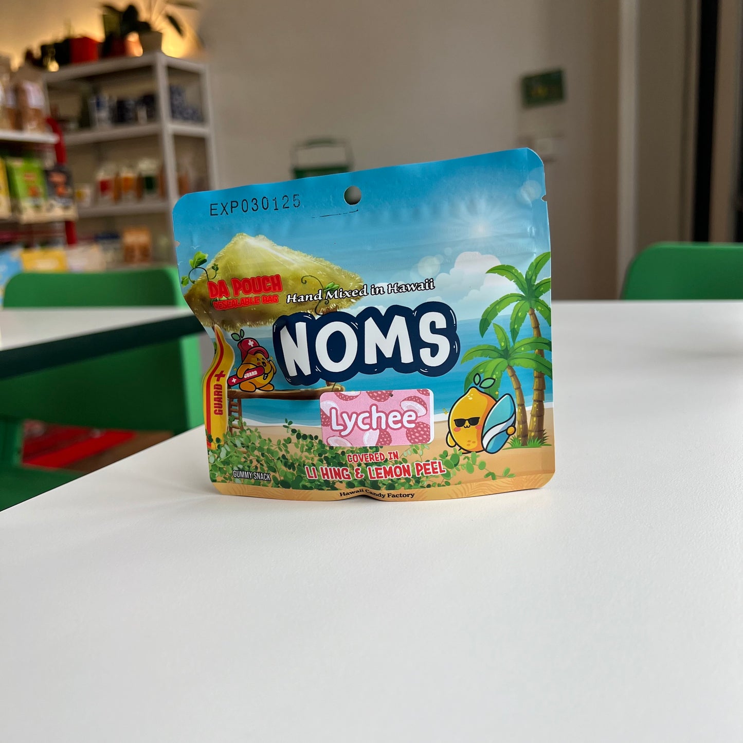 Noms Hawaii Candy | Lychee Li Hing Mui Gummy – Goodies | Snack Shop