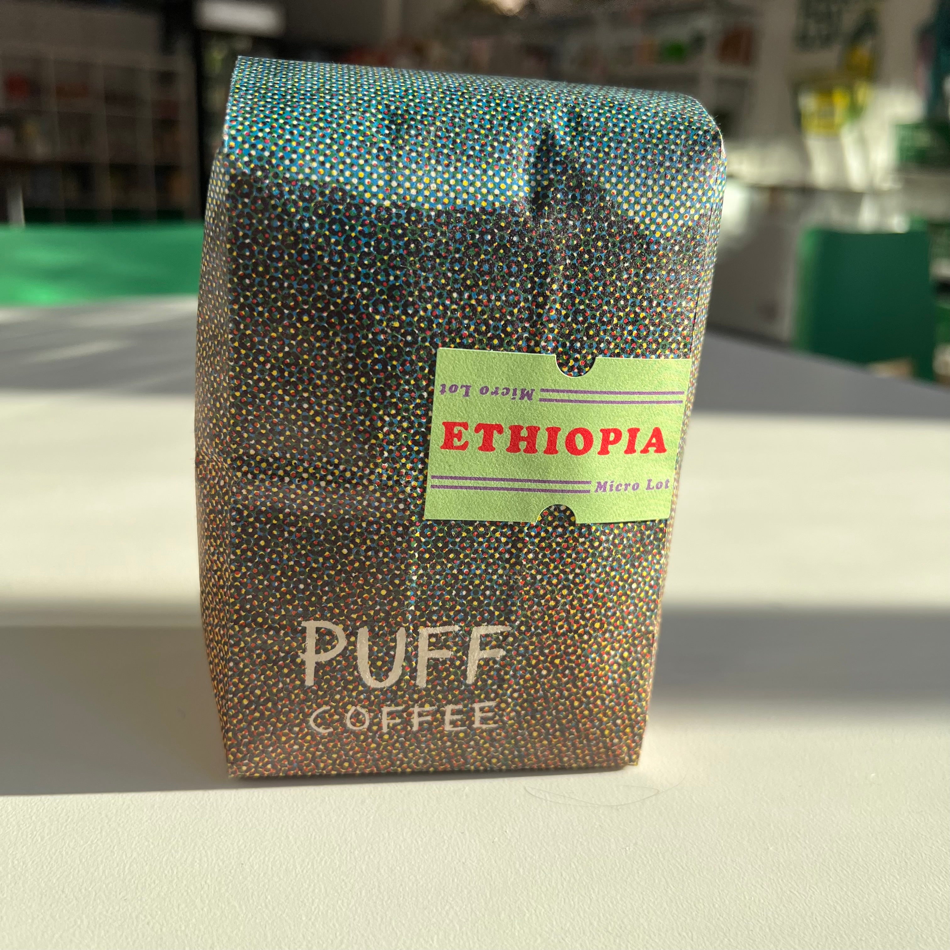 Puff Coffee | Ethiopia Micro Lot Coffee Beans 12oz – Goodies | Snack Shop