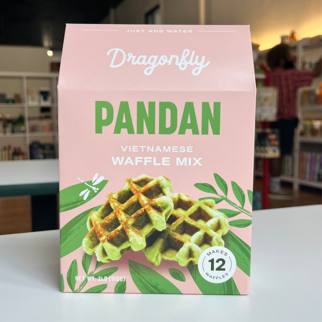 Dragonfly | Pandan Vietnamese Waffle Mix – Goodies | Snack Shop