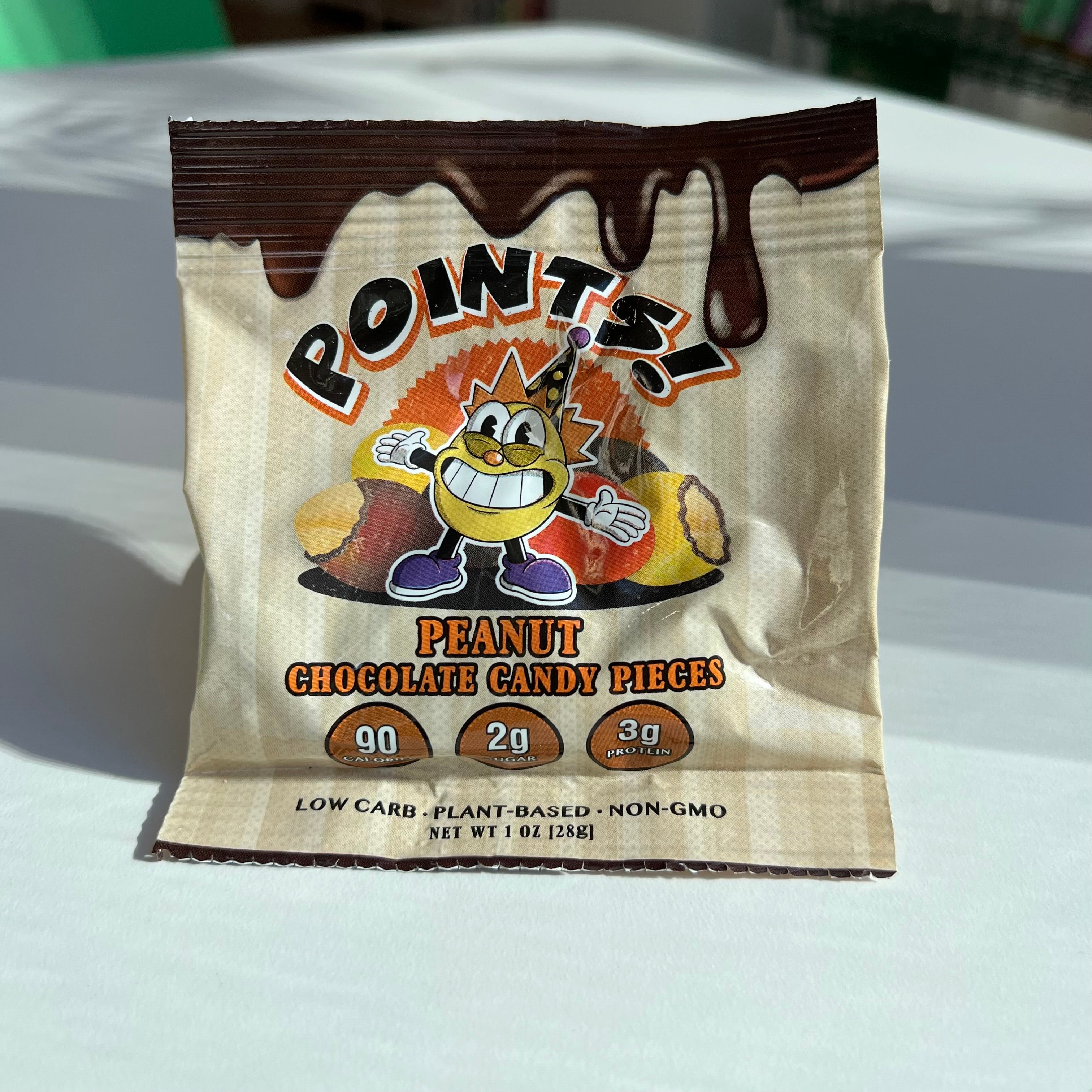 Points | Peanut Chocolate Candy Pieces- 3 grams Protein – Goodies ...