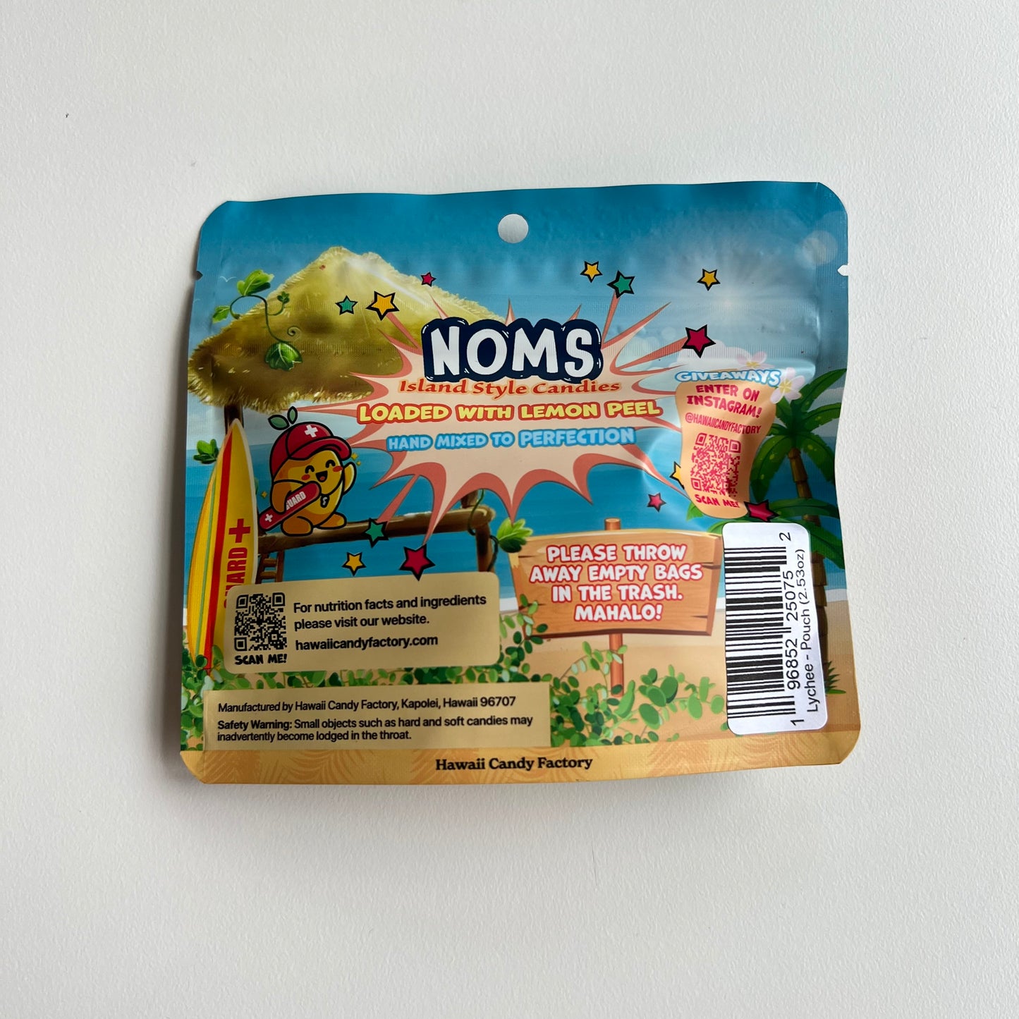 Noms Hawaii Candy | Lychee Li Hing Mui Gummy – Goodies | Snack Shop